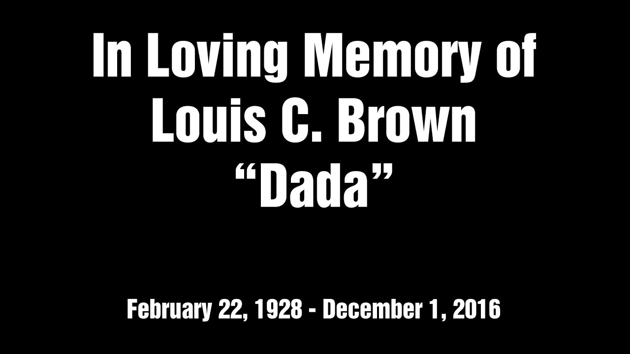 Louis C. Brown Tribute - Brown's Barber College - YouTube