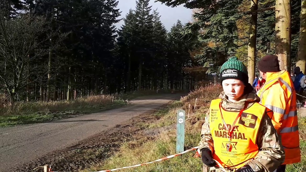 Wrc wales 2017 Alwen stage 1 - YouTube