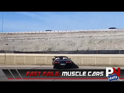 Top 5 Fast Fails: Muscle Cars Madness - YouTube
