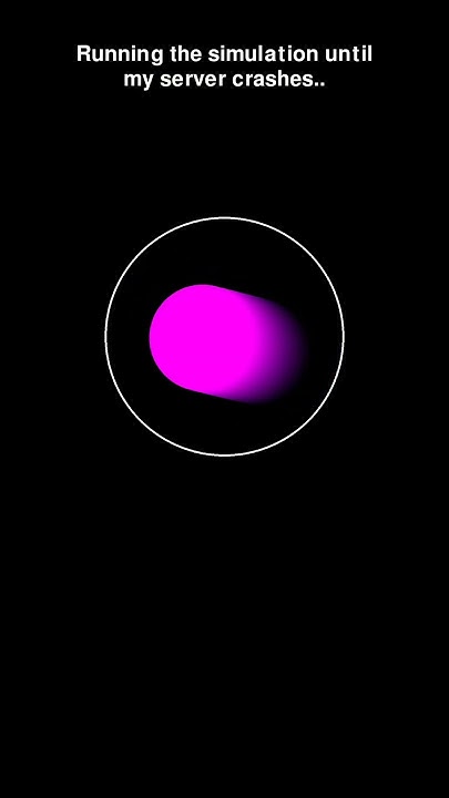 Ball bouncing simulation #adhd #music #code #space #python #physics # ...