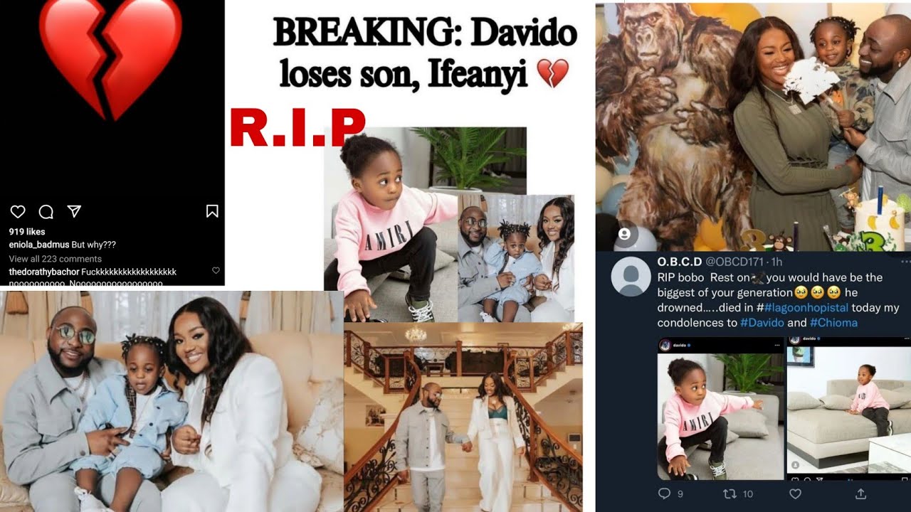BREAKING NEWS!DAVIDO & CHIOMA'S SON IFEANYI ADELEKE IS DEAD. - YouTube