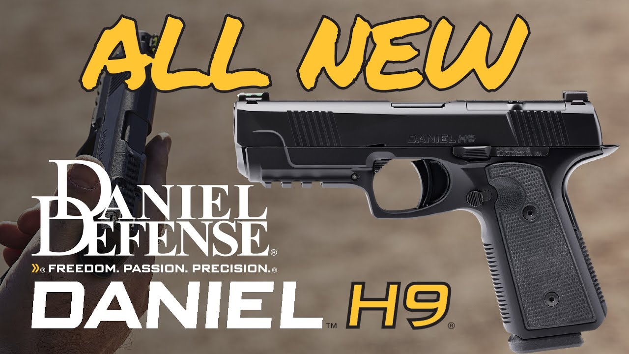 ALL NEW Daniel Defense H9 9MM Pistol Range Review - YouTube