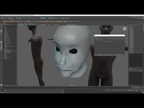 Autodesk Maya - 3D Character Modeling Part 9 - YouTube