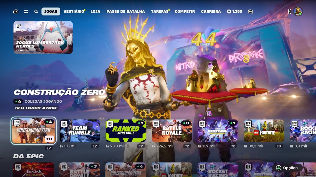 Fortnite- Duo Gameplay Zero Build 12 Eliminações 👑#44 - YouTube