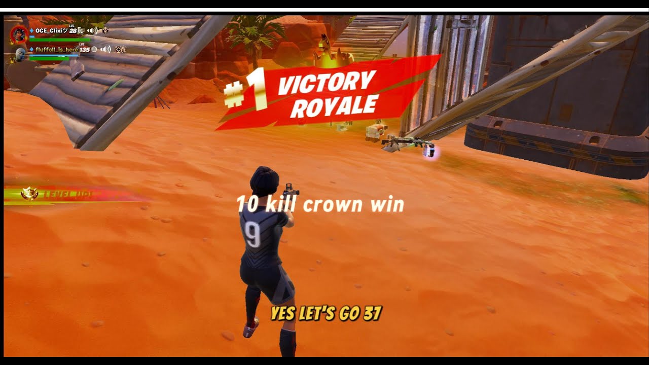 epic crown win i edited myself - YouTube