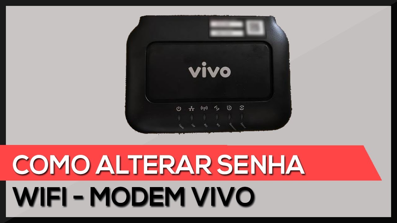 Como alterar senha WIFI no modem da VIVO (MitraStar) - YouTube