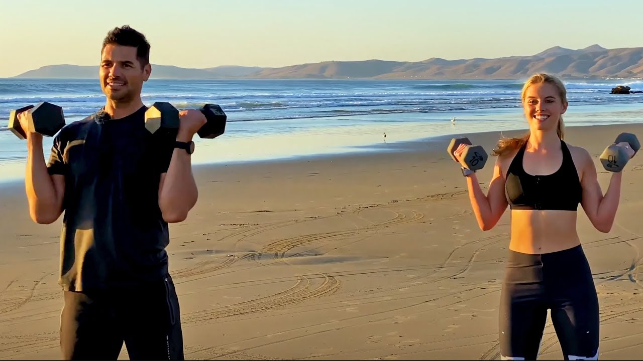 25 min Total Body Workout with Dumbbells - Workout Like a Celebrity ...