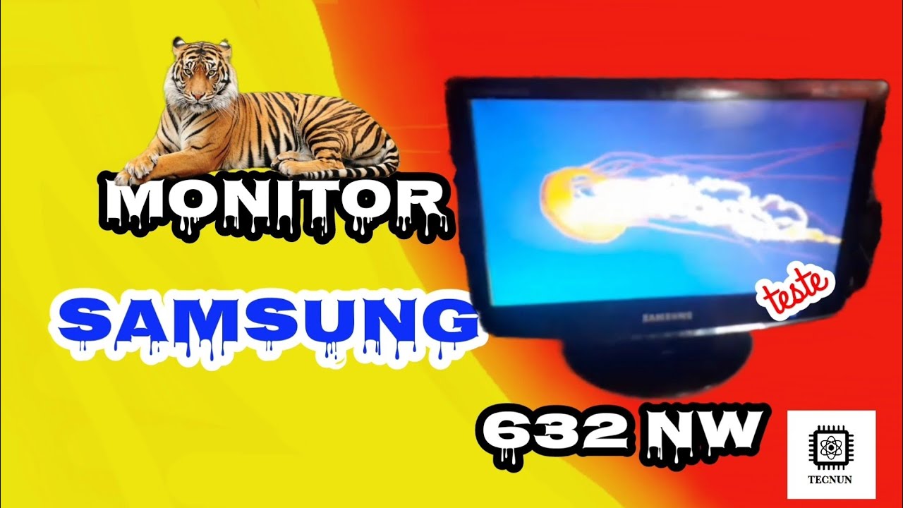 Monitor Samsung SyncMaster 632NW - YouTube