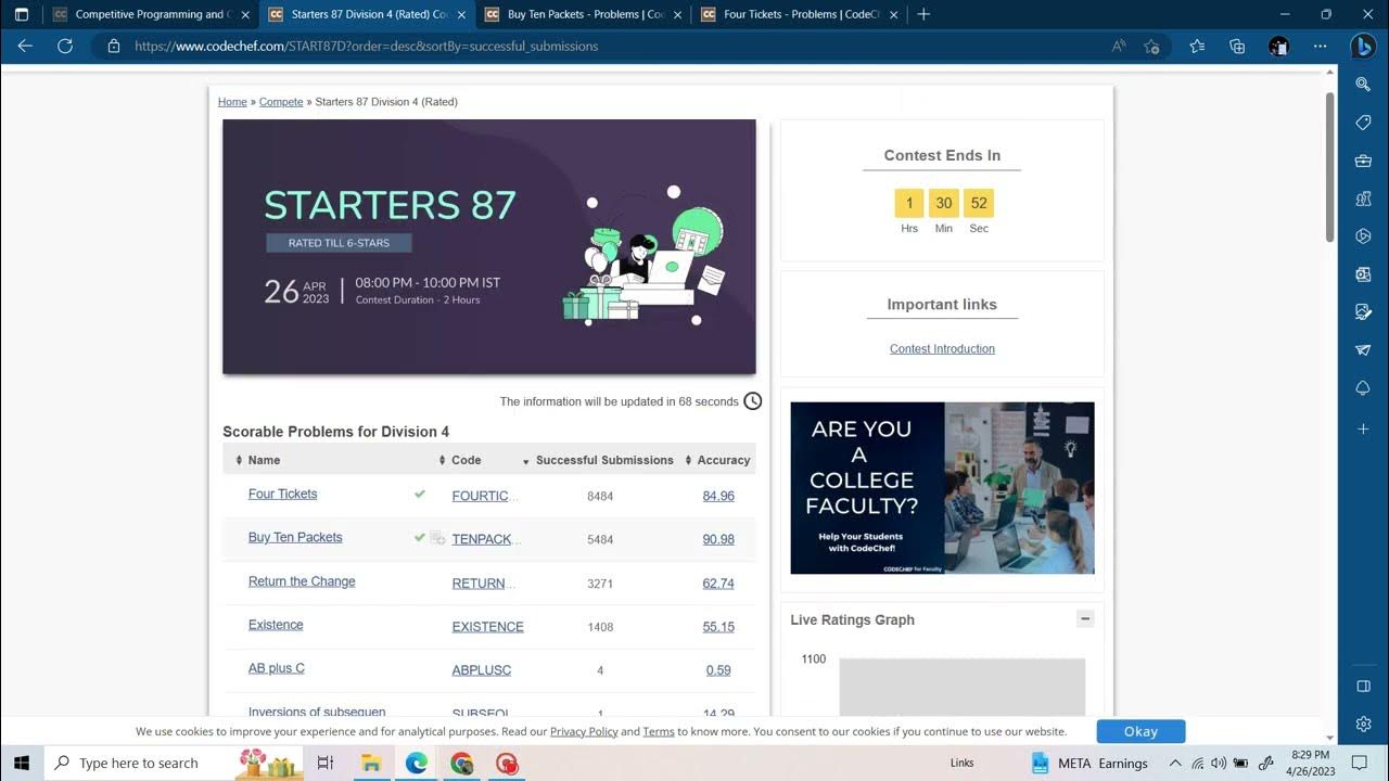 Return the Change || Starter 87 Codechef Solution in java || join telegram link in description ...