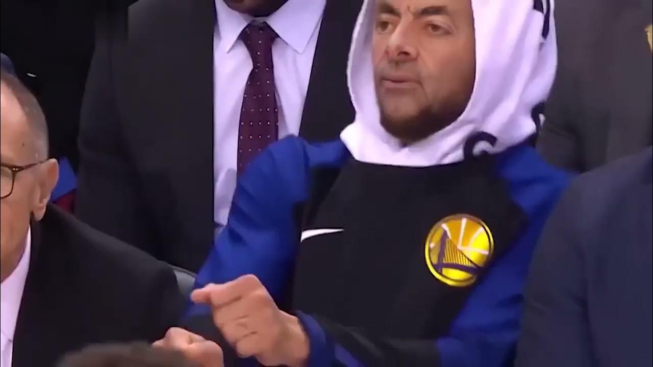 mr bean on nba - YouTube