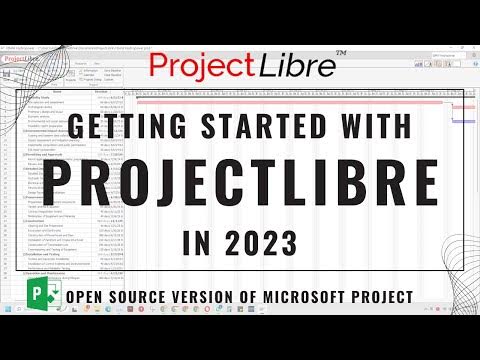 Getting Started with ProjectLibre | 2023 - YouTube