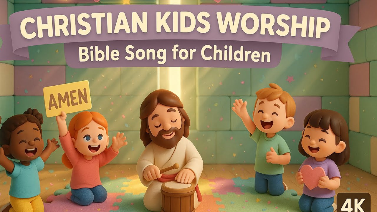 Christian Kids Worship Bible Song for Children with Lyrics Actions and ...