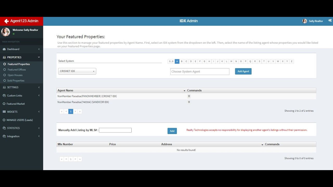 How to Add your Active, Sold, and Office Listings - YouTube