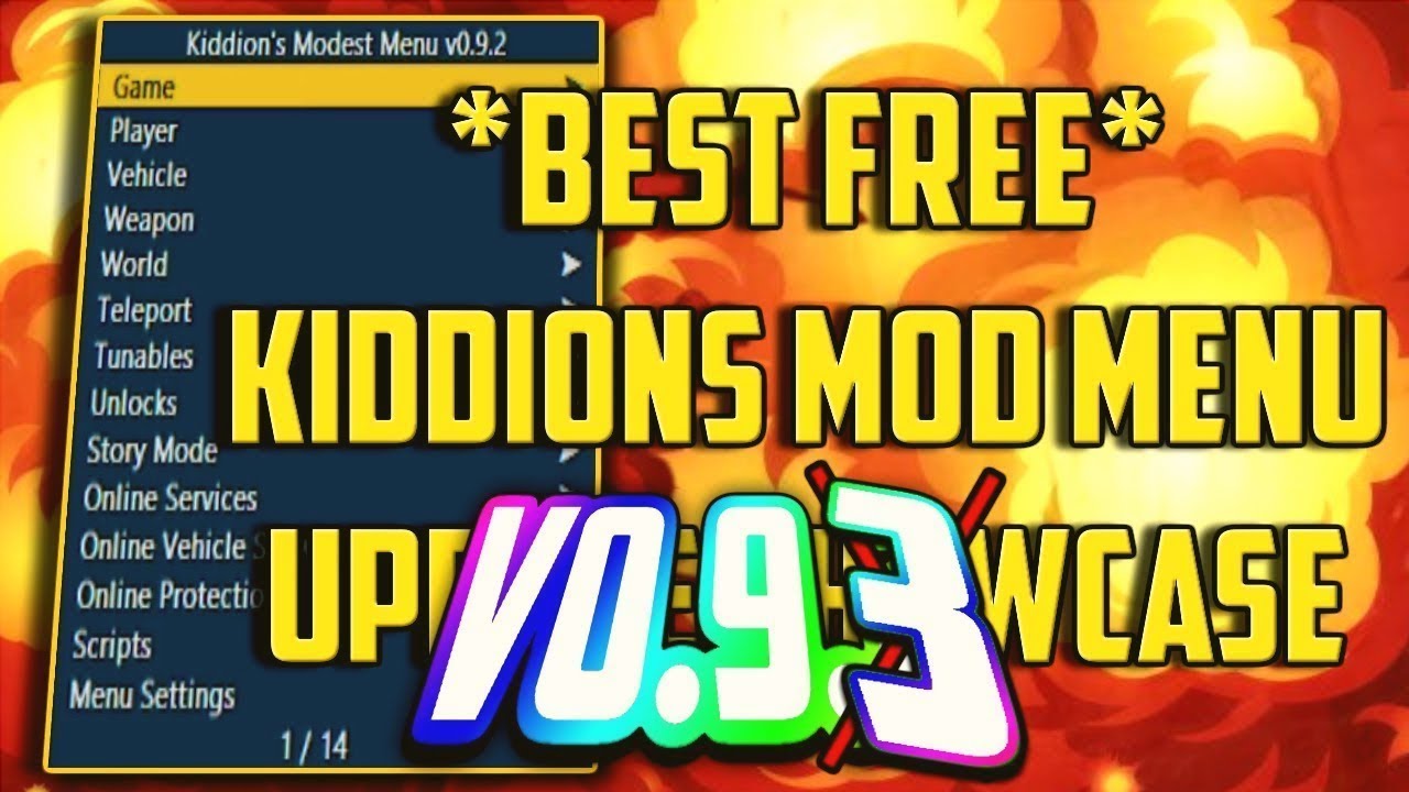 Gta 5 Online Mod Menu PC | Kiddions Mod Menu | Undetected - YouTube