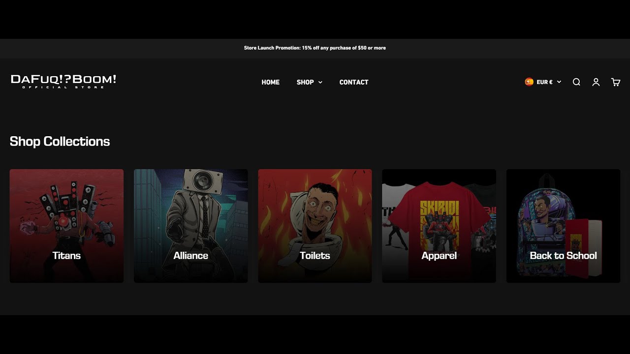 Vemos la tienda oficial de DaFuq!?Boom! 🤯 - YouTube
