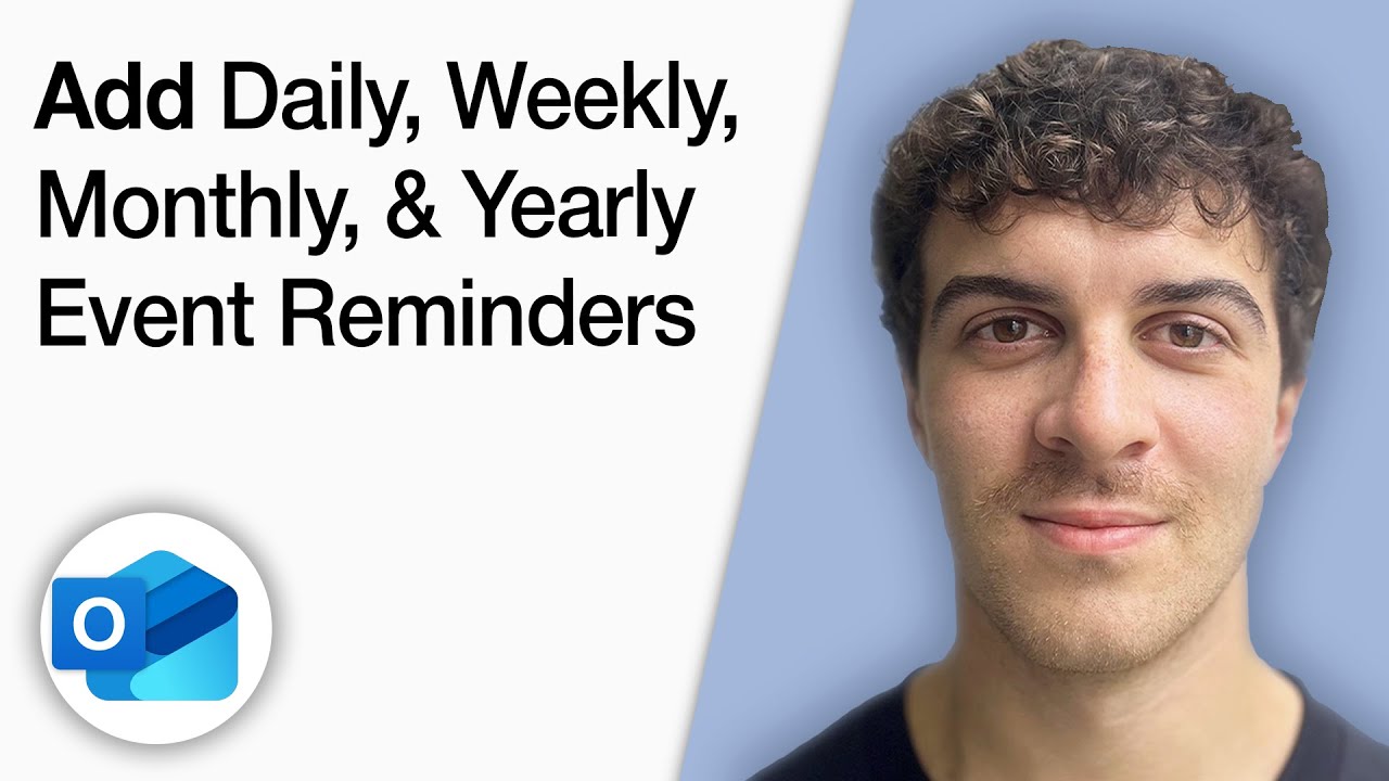 How To Add Daily, Weekly, Monthly, and Yearly Event Reminders in ...