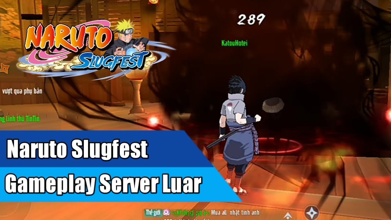 Naruto Slugfest Gameplay Server Luar - YouTube