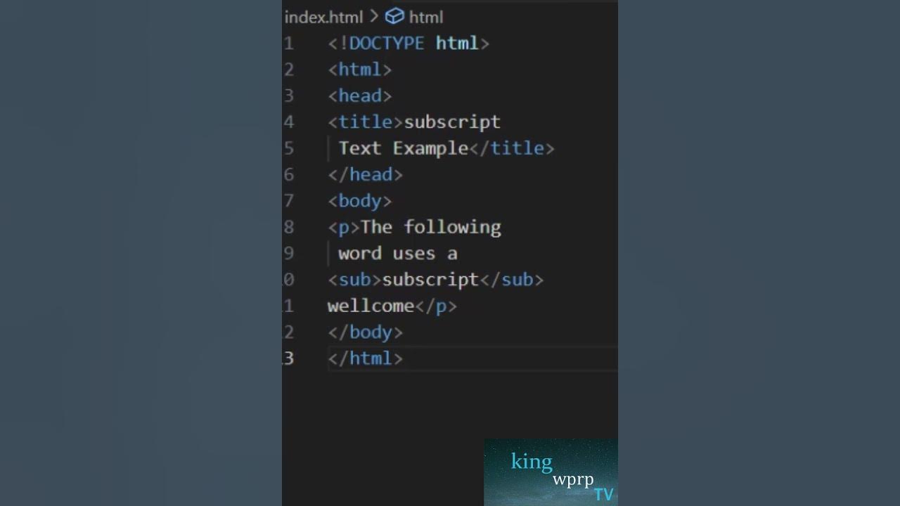 Html Sub Tag Webdevelopment Htmlacademy Html Codecademy Coding Programminglanguage Java