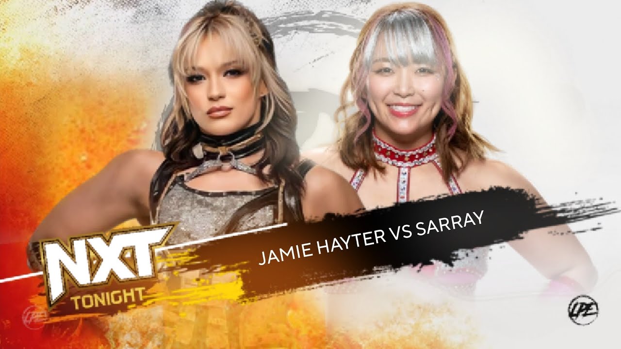 NXT || JAMIE HAYTER VS SARRAY || JAMIE HAYTER DEBUT || - YouTube