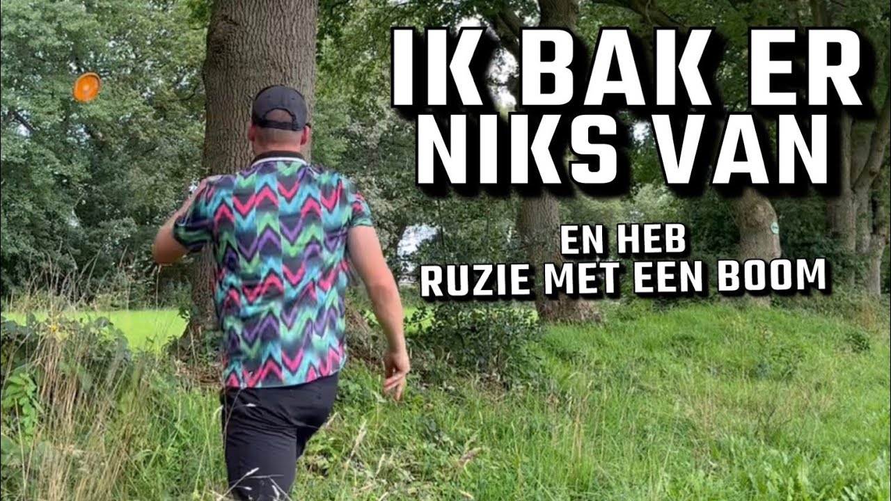 Ik heb ruzie met een boom | Disc Golf Vlog #10 - YouTube