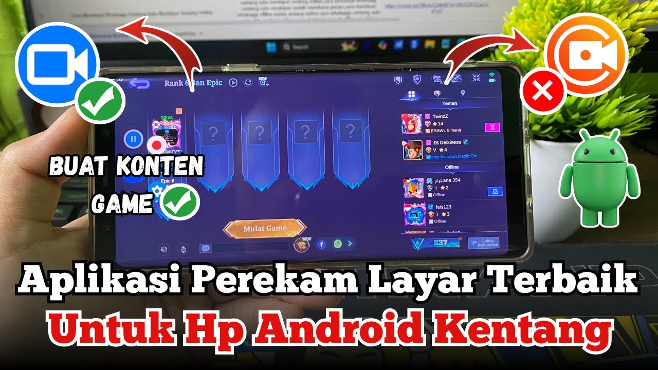 Rekomendasi aplikasi perekam layar terbaik untuk HP Android di tahun ...