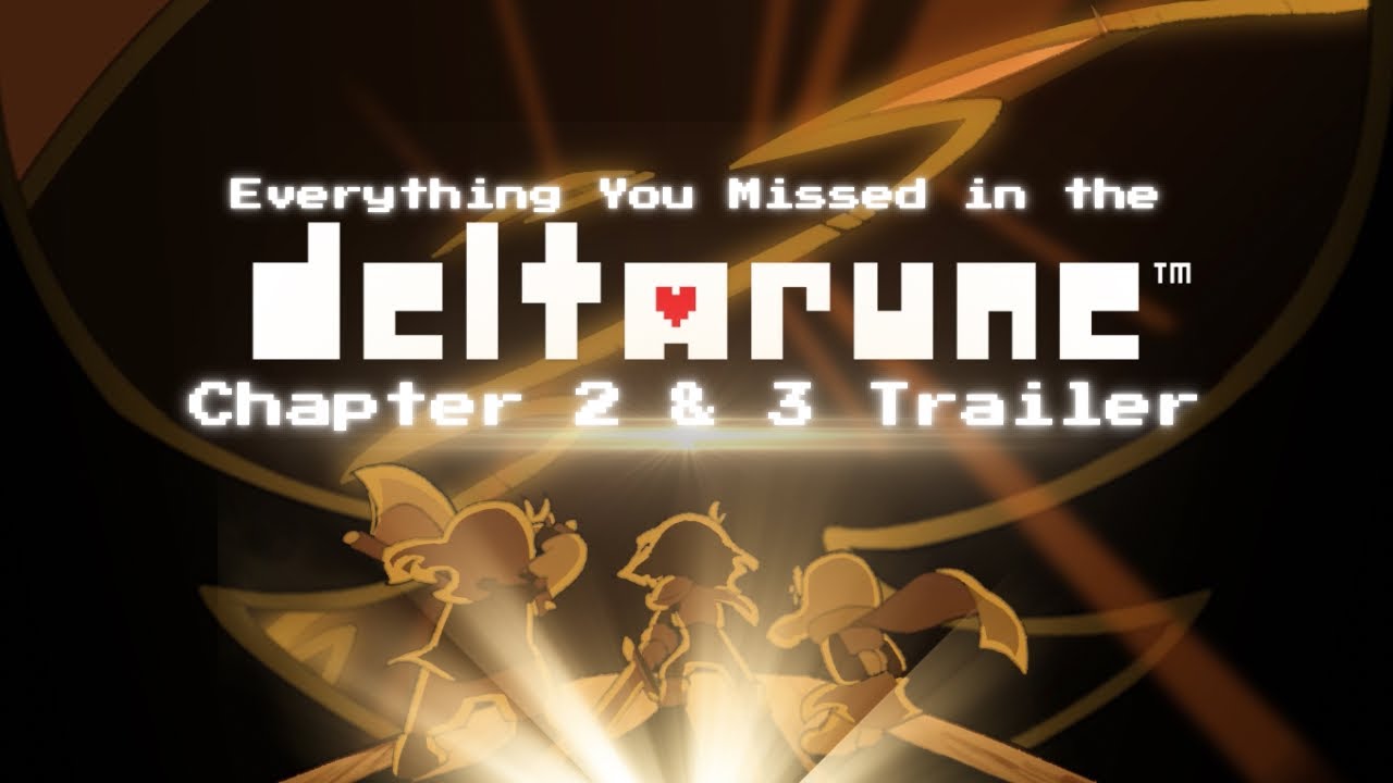 Everything you Missed in the NEW Deltarune Trailer! - YouTube