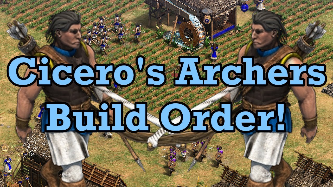 Cicero's Interactive Build Order: Straight Archers | Applying Build ...