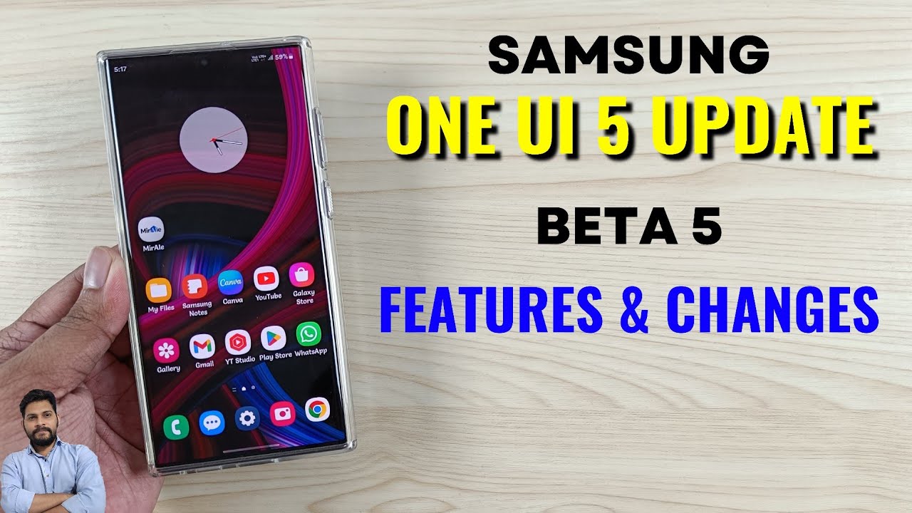 Samsung One UI 5 : Beta 5 Update New Features & Changes - YouTube