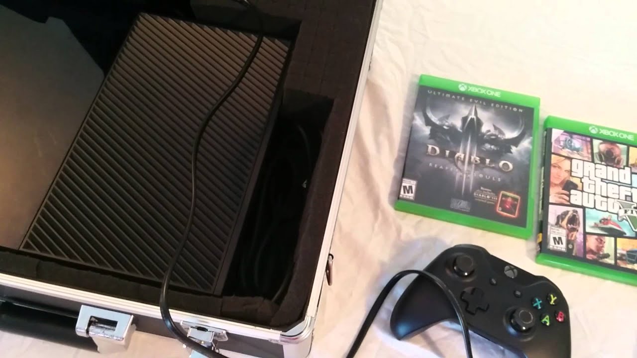 Black Box Gaming Gear: Packing up your XBOX one - YouTube