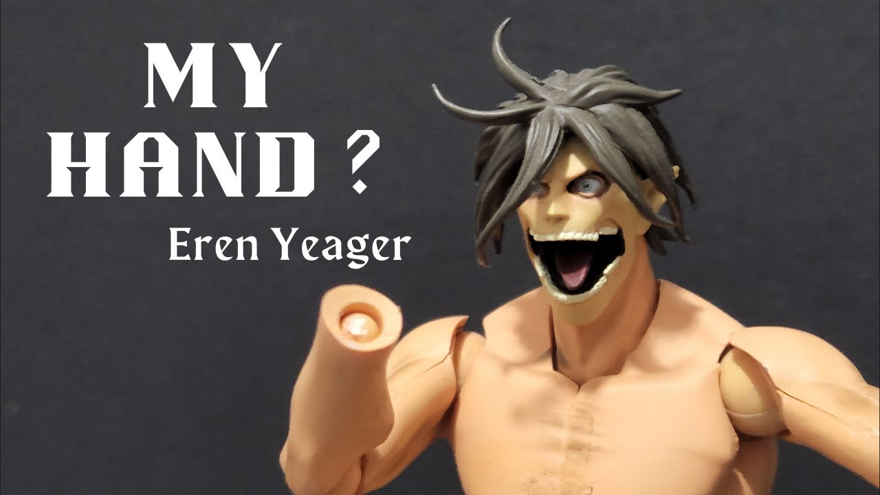 Attack on Titan Eren Yeager model kit 진격의 거인 에렌예거 모델 키트 - YouTube