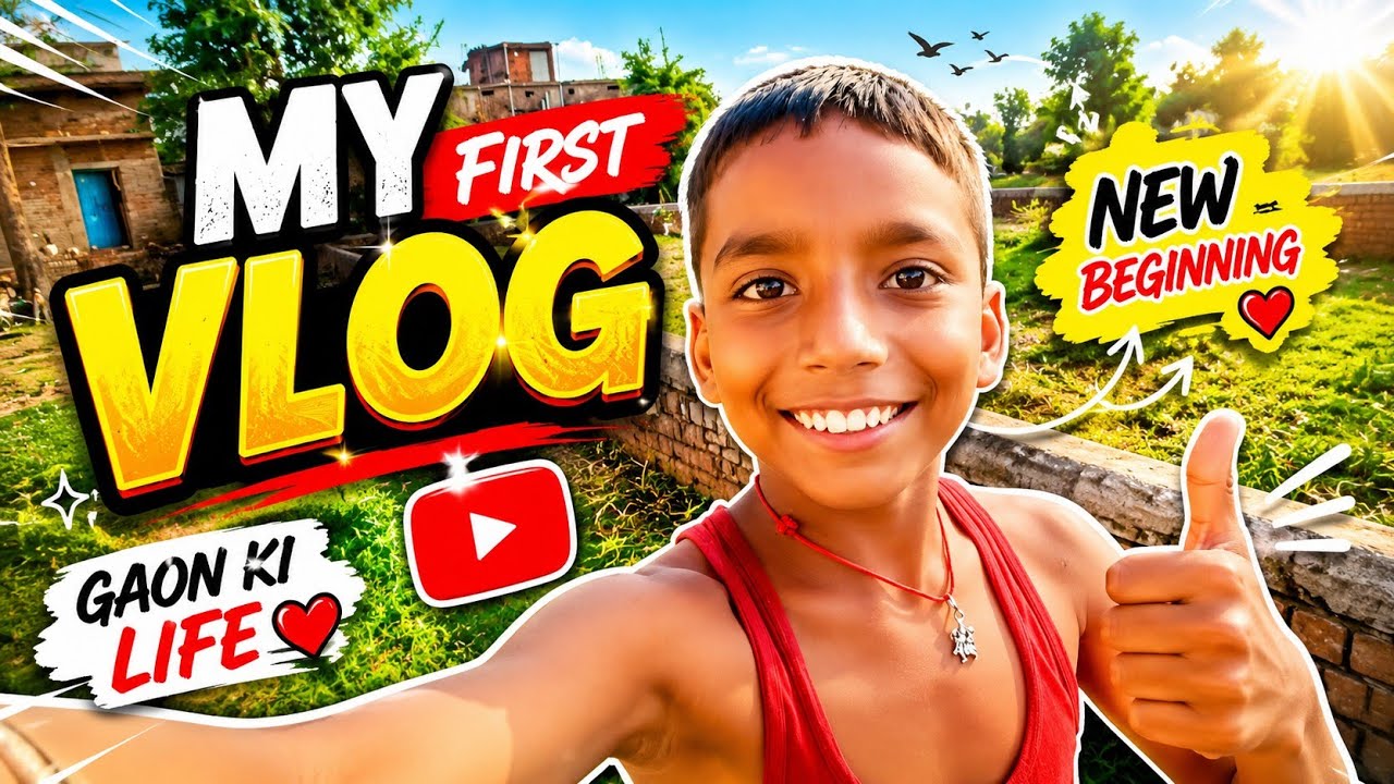 Mera Bhatija Ka "My First Vlog" 🥰 | Baban Yadav | - YouTube