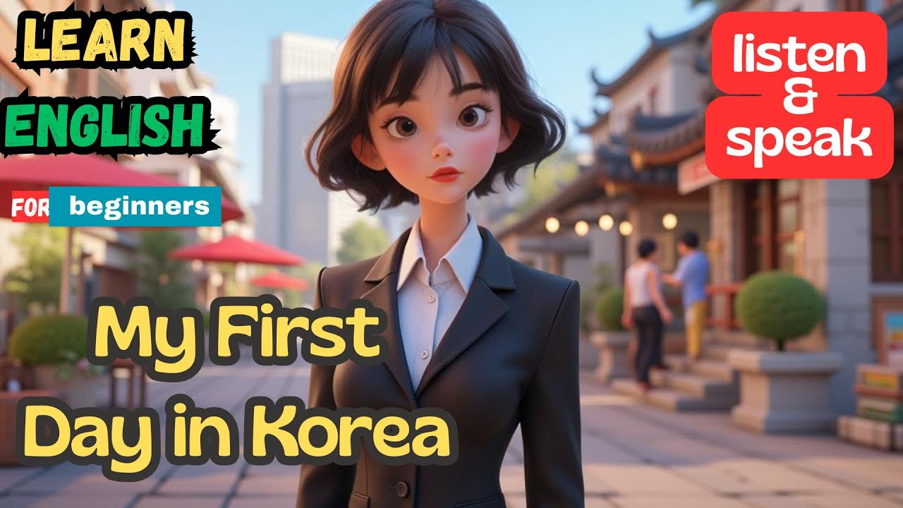 My First Day in Korea/Improve Your English /English Speaking Skills ...