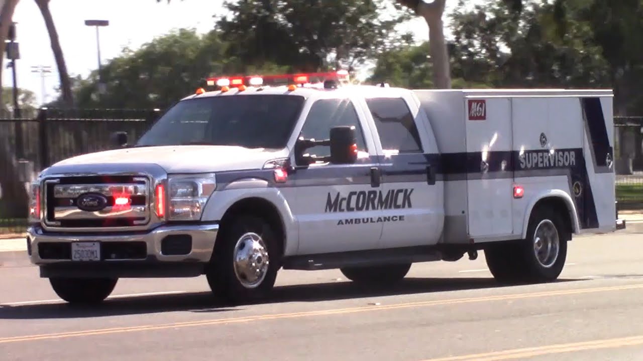 McCormick Ambulance Supervisor - YouTube