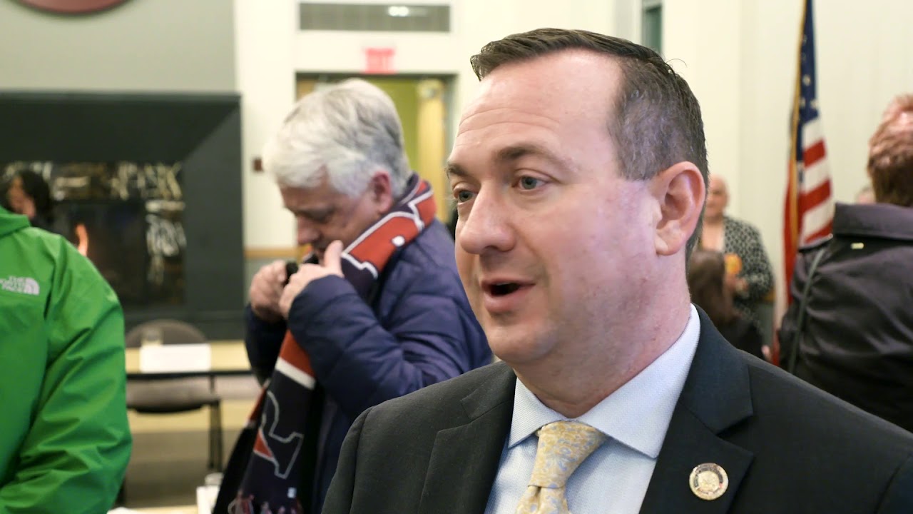 Schweyer attends Governor's roundtable - YouTube