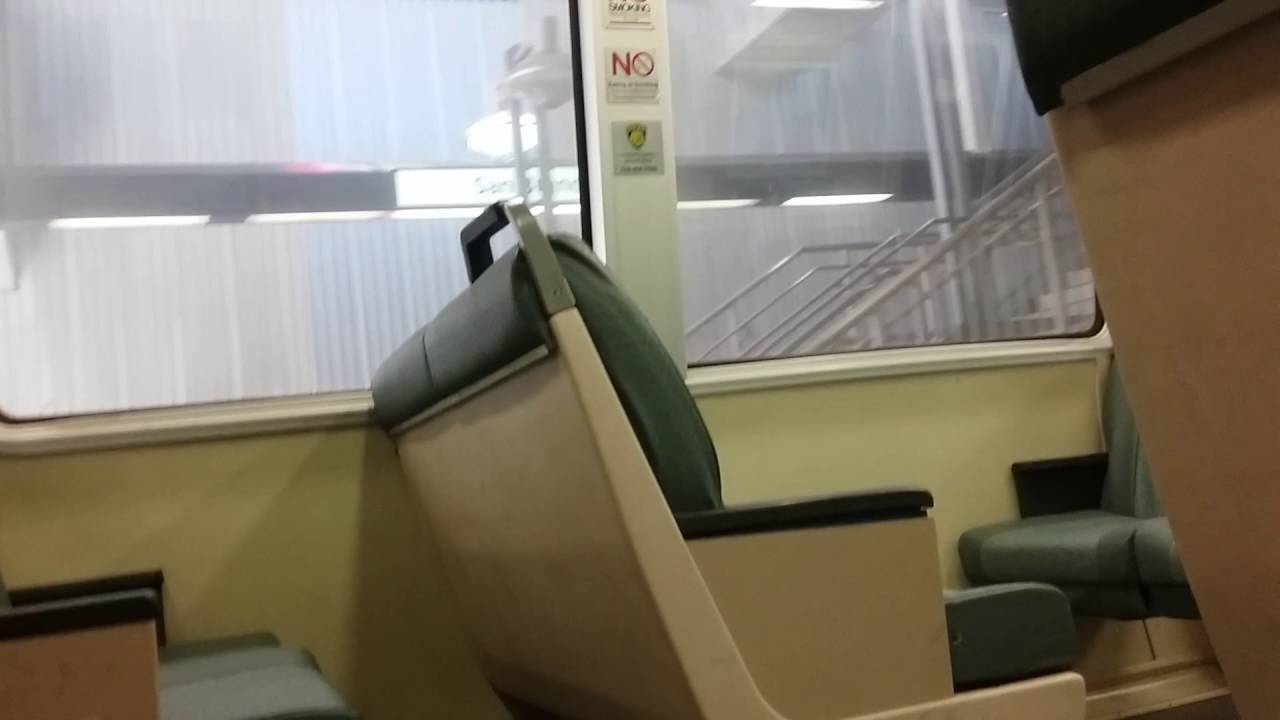 BART Train Ride From Millbrae to Colma - YouTube