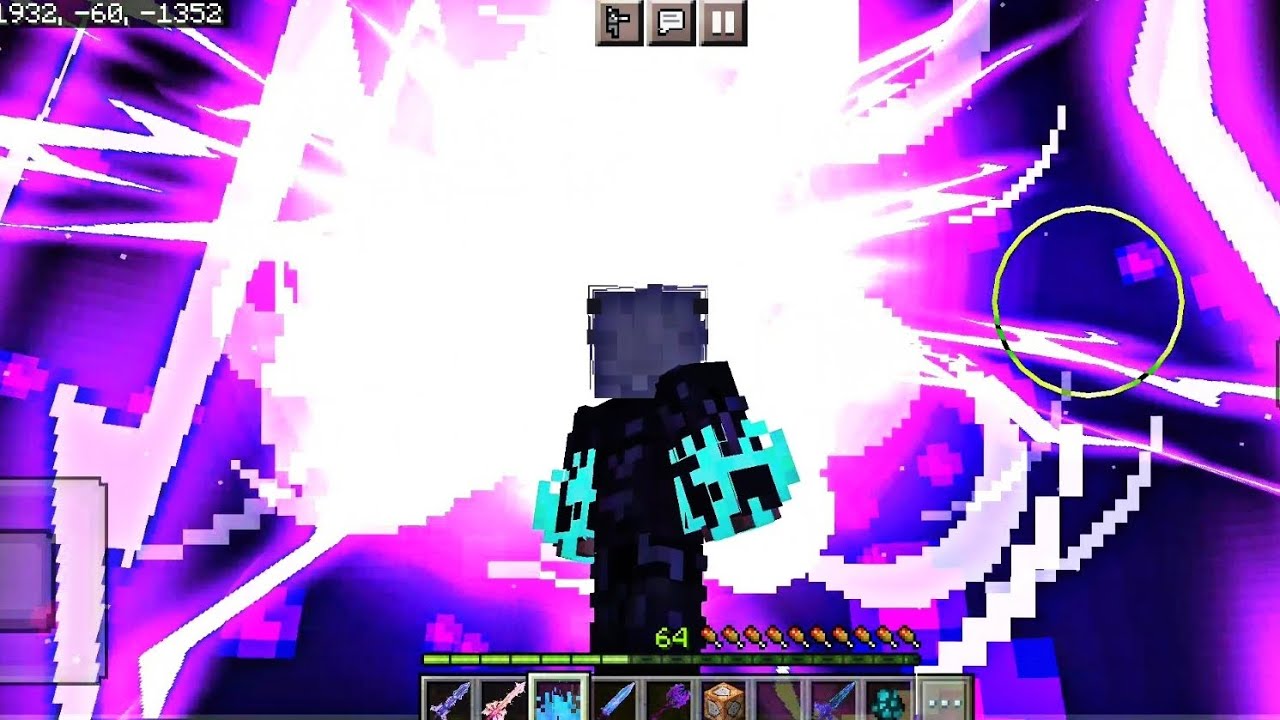 Hollow Purple "Limitless of Void" Spoiler - Minecraft Bedrock - YouTube