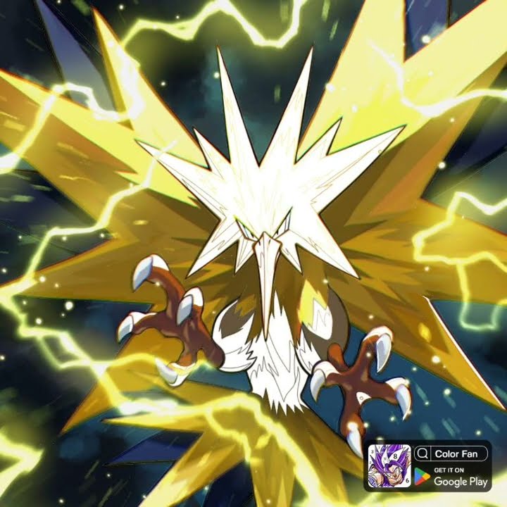 badass zapdos color fan - YouTube