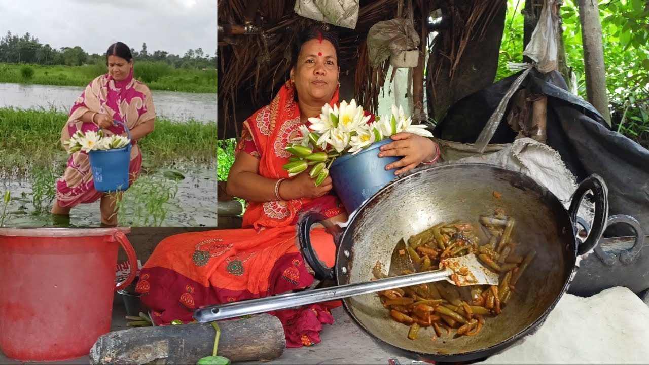 SHAPLA RECIPE UNIQUE RECIPE !!! Village Food Recipe SHAPLA KOSHA - YouTube