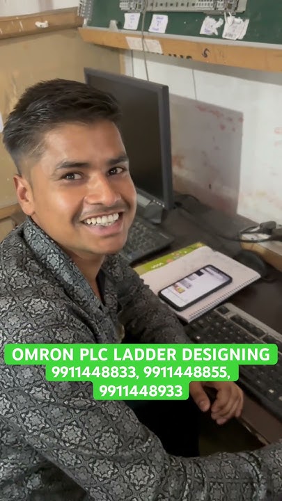 Omron Plc Ladder Designing Practical । Plcprogramming Omronplc Omron Plcprogrammer