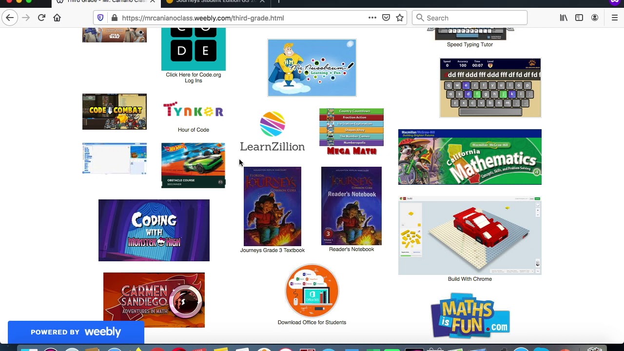 How to Access Go Math from the School Website - YouTube