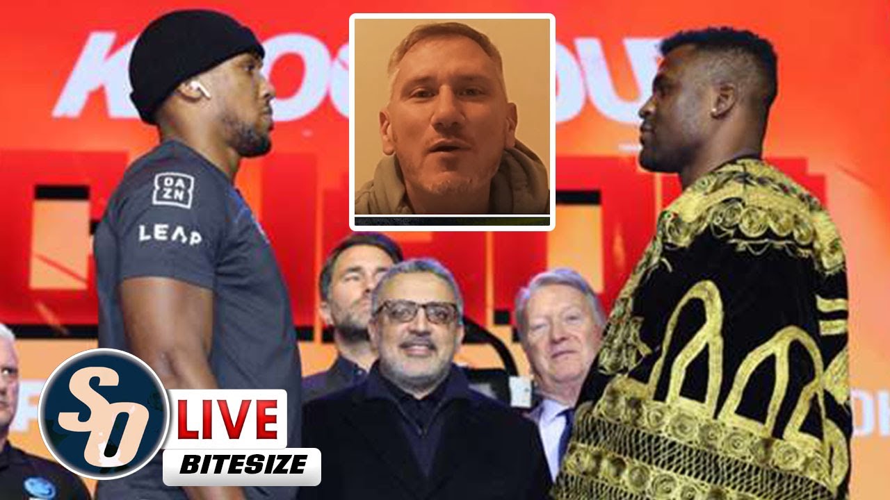 'ANTHONY JOSHUA BEATING NGANNOU ON POINTS IS 5/1?!' - SO Live preview ...