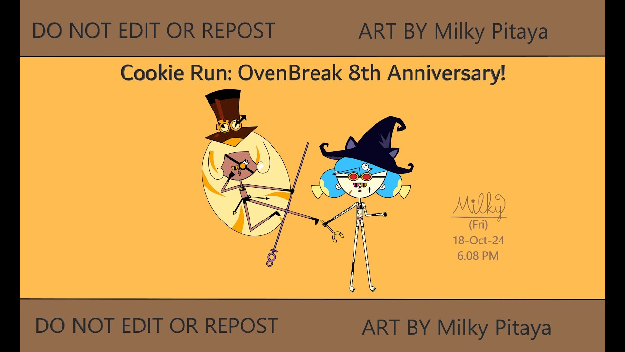 Cookie Run: OvenBreak 8th Anniversary! Jinx x Timekeeper Cookie | Jinx ...