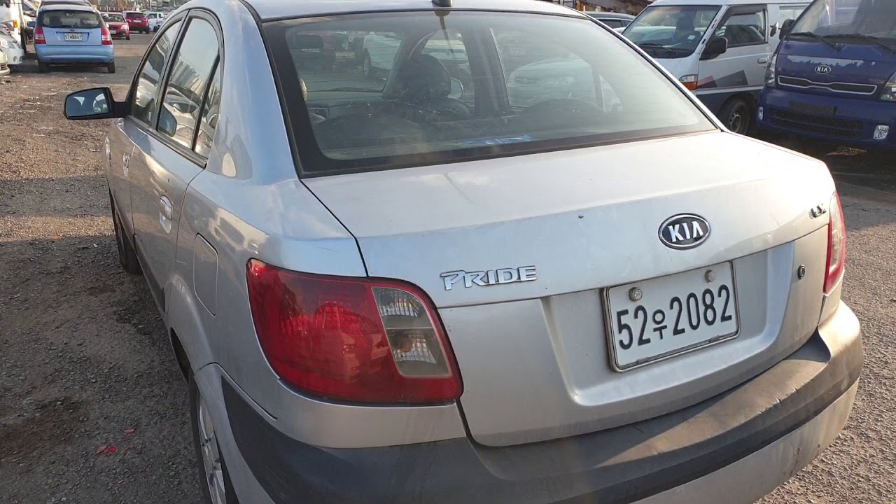 2007 kia pride - YouTube