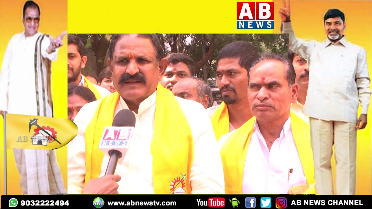 tdp abhyrdi rajeshwar reddy ennikala pracharam nizampet//ab news - YouTube