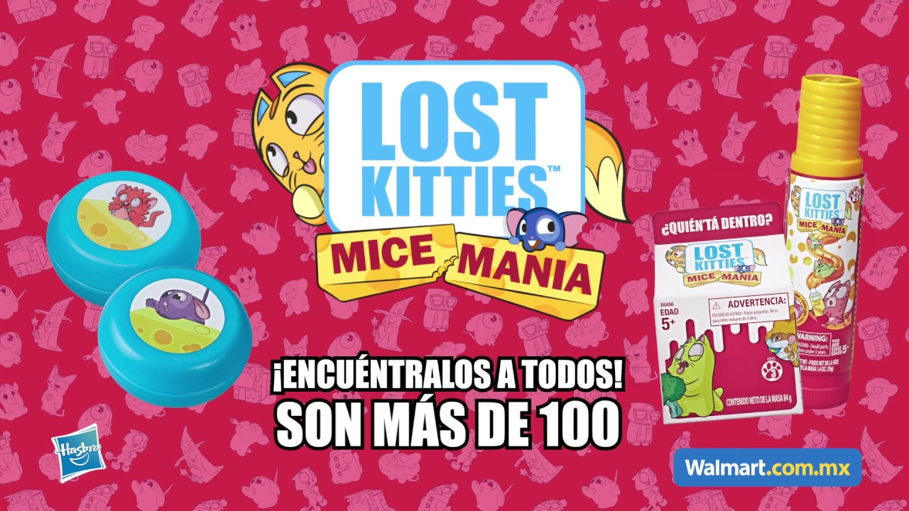 Hasbro México | Mice Mania la nueva línea de Lost Kitties - YouTube