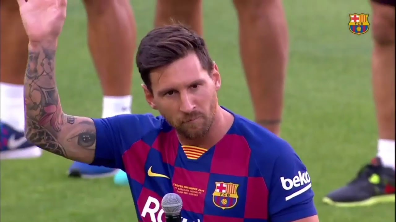Visca El Barca Visca Catalonia messi y valverde hablan 20 - YouTube