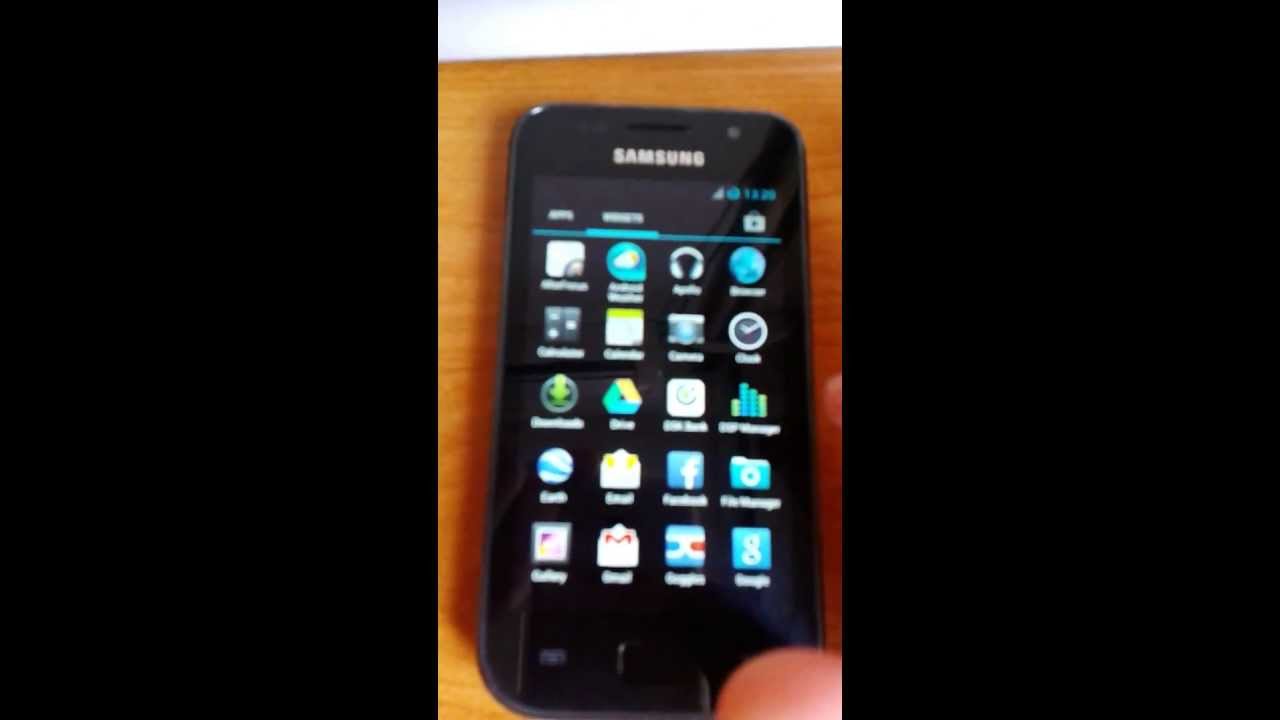 Samsung Galaxy SL GT-I9003 - YouTube