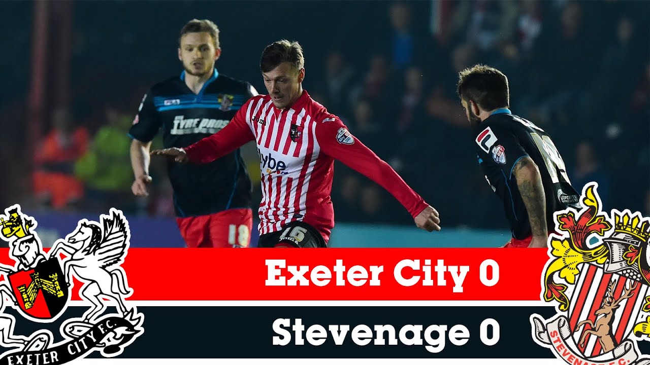 Exeter City 0-0 Stevenage (17/3/15) - Sky Bet League 2 Highlights 2014/ ...