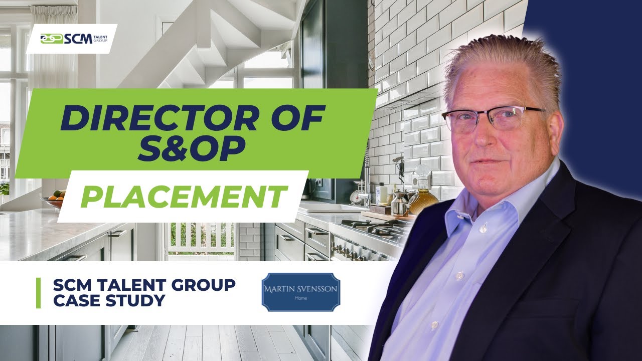 S&OP Recruiters | How We Placed a Director of S&OP - YouTube