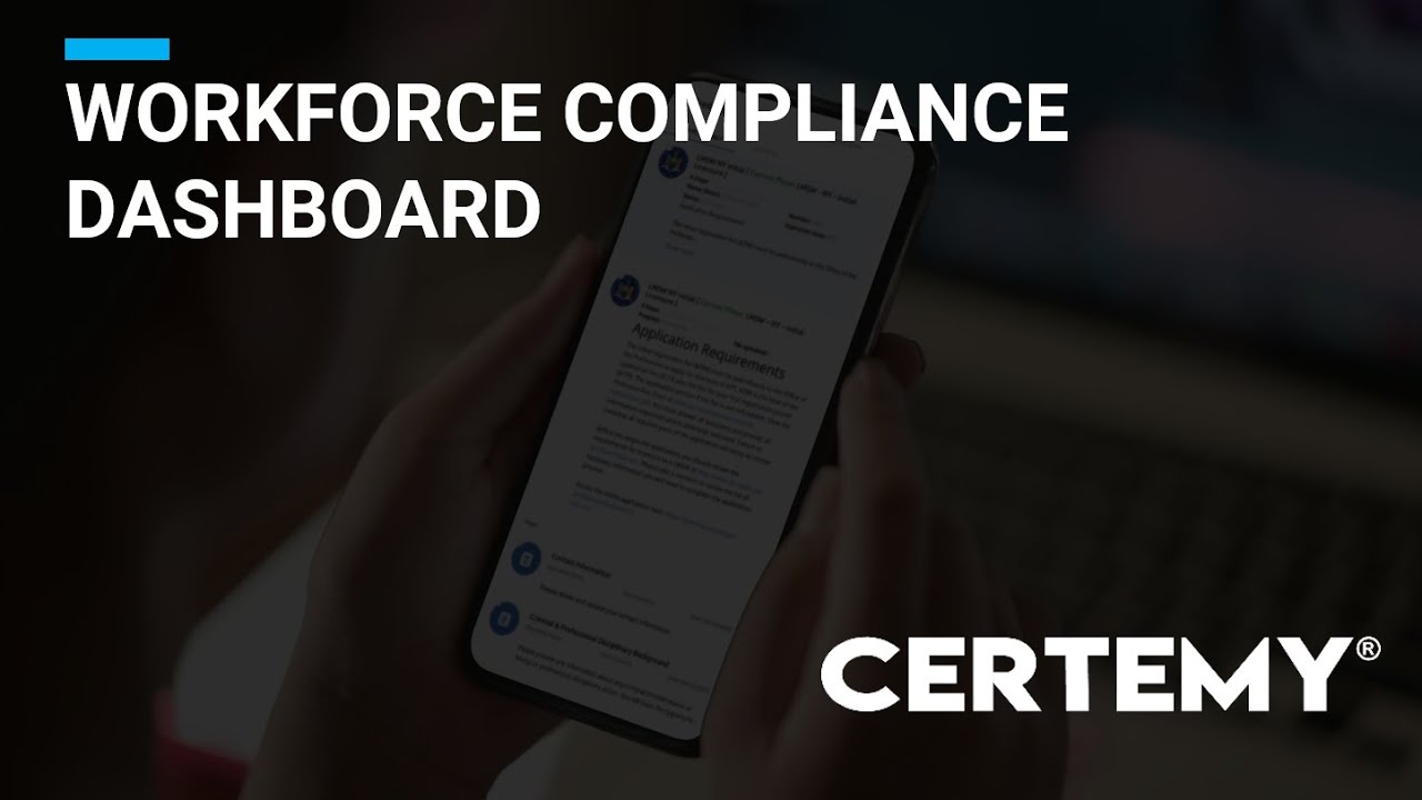 Workforce Compliance Management with Dashboards - YouTube